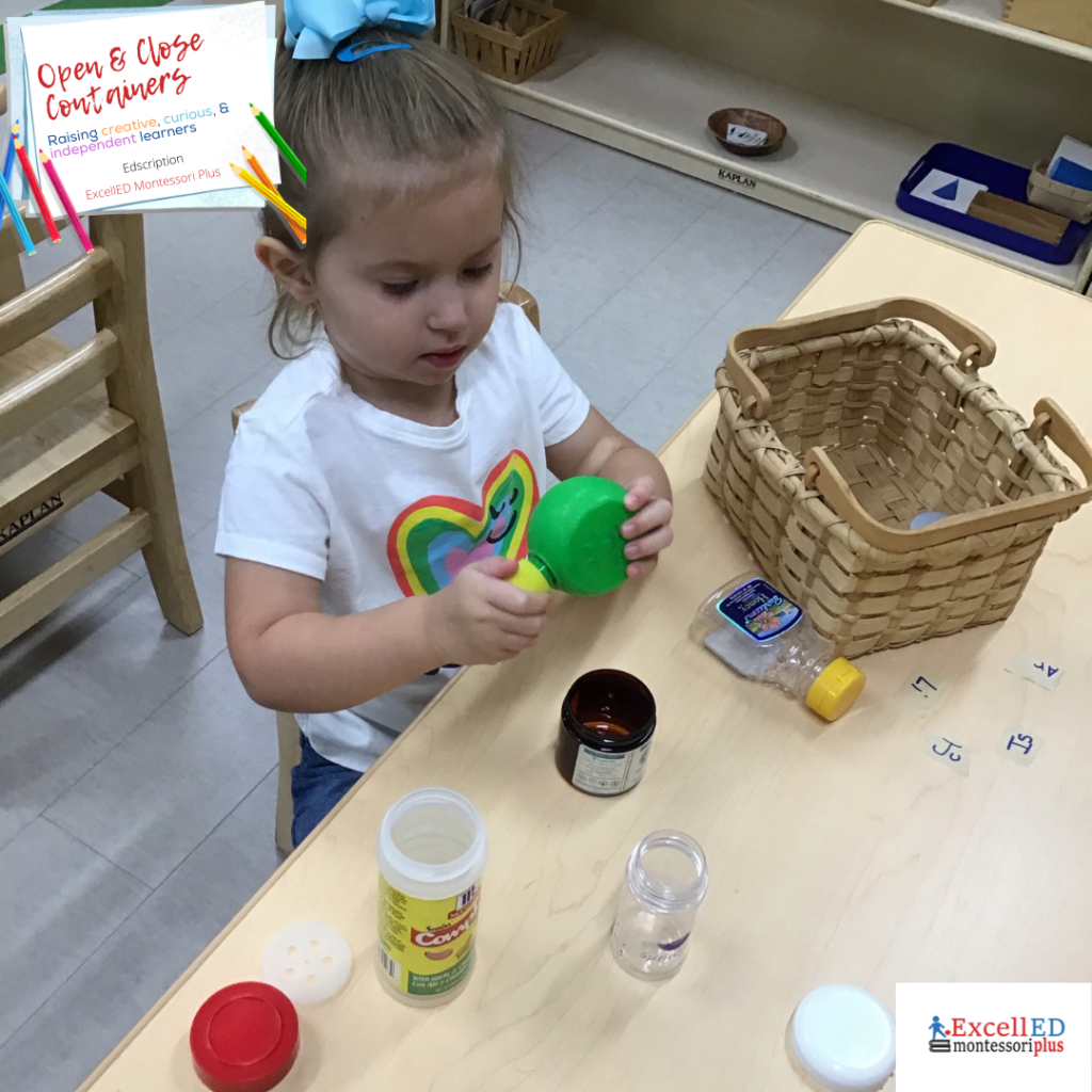 Developing Motor Skills - Excelled Montessori Plus